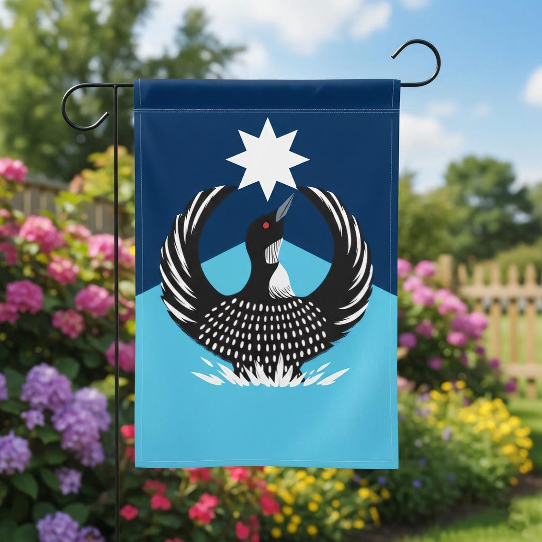Minnesota Resistance Flag - MN State Bird Loon Protest Banner - Defend ...