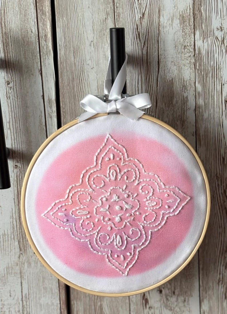 Finished Needlepoint Freehand Design - Etsy