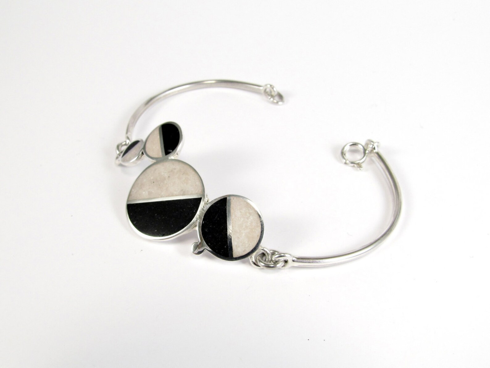 Sterling Silver Bracelet Modern Bracelet Contemporary | Etsy