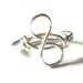 Silver Infinity Ring, Custom Size Wire Wrapped Infinity Jewelry ...
