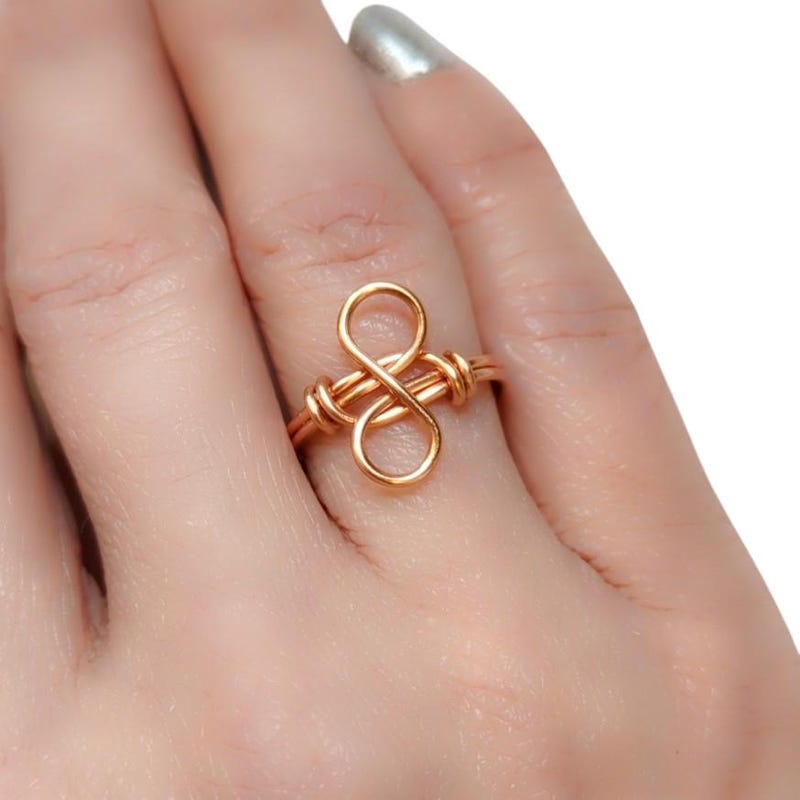 Copper Infinity - Etsy