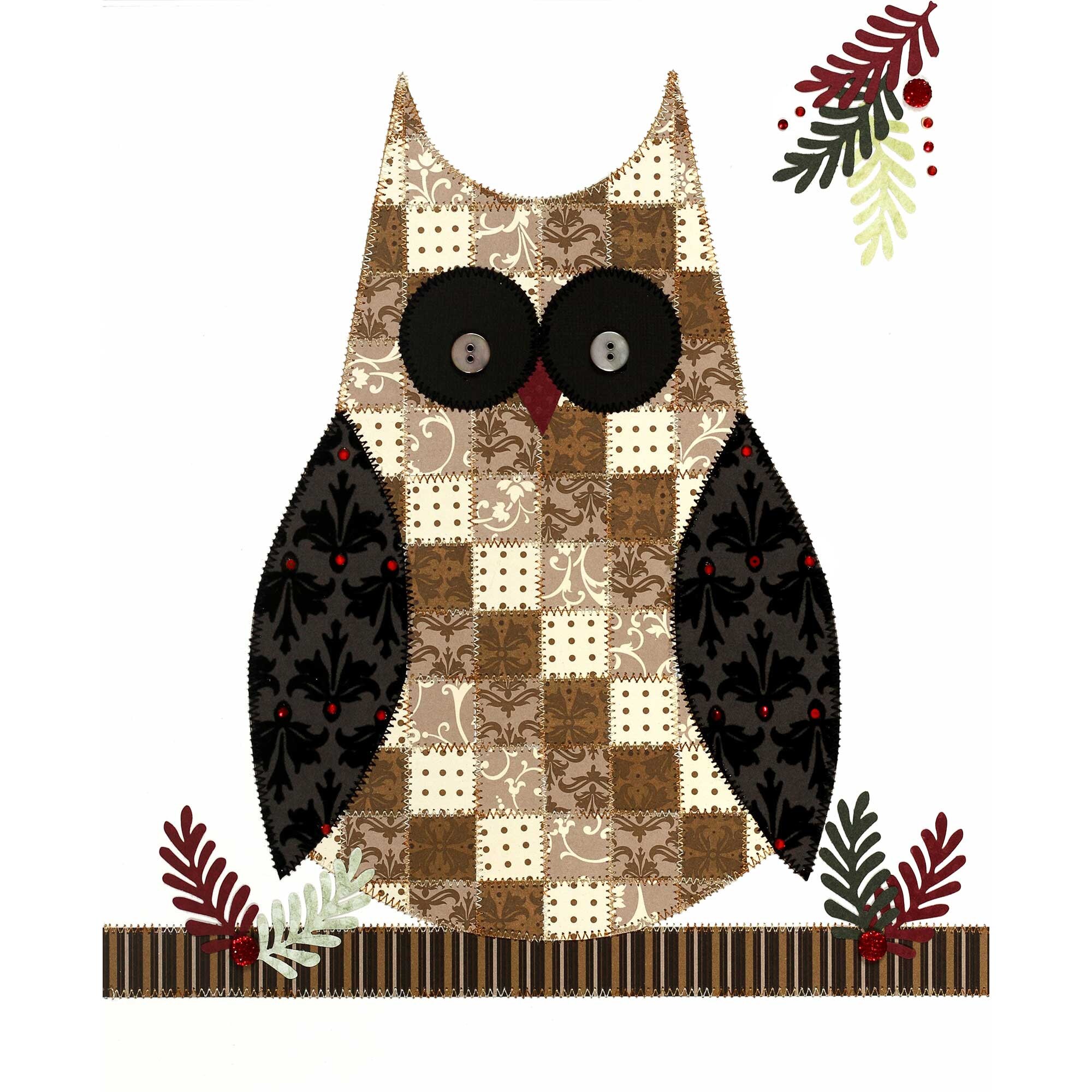 Whoo Gives A Hoot Paper Quilt Picture Pattern - QP108 - Etsy