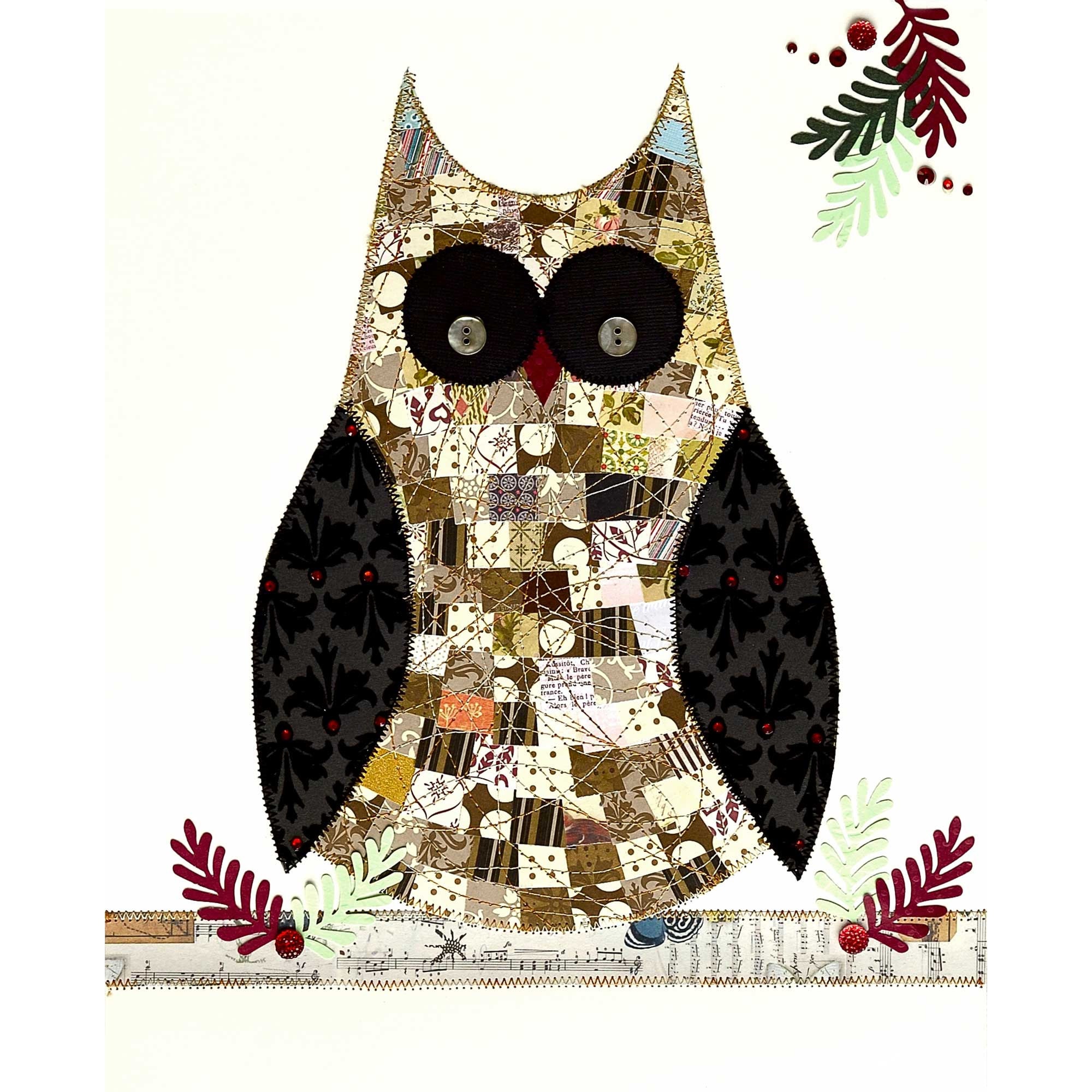 Whoo Gives A Hoot Paper Quilt Picture Pattern - QP108 - Etsy