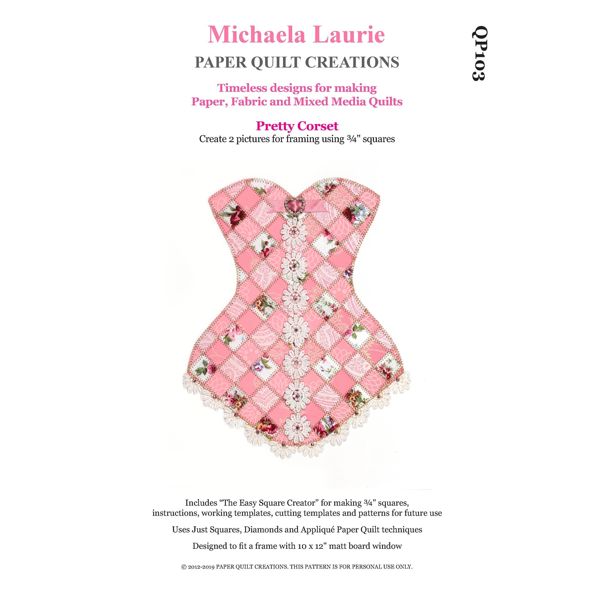 Paper Corset Template