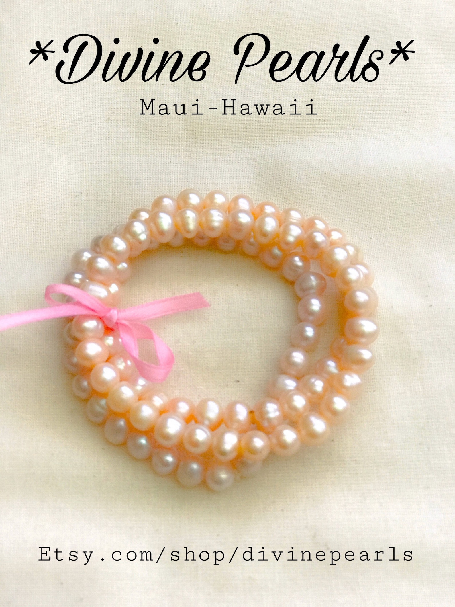 Brown Fresh Water Pearls Bracelet - Etsy