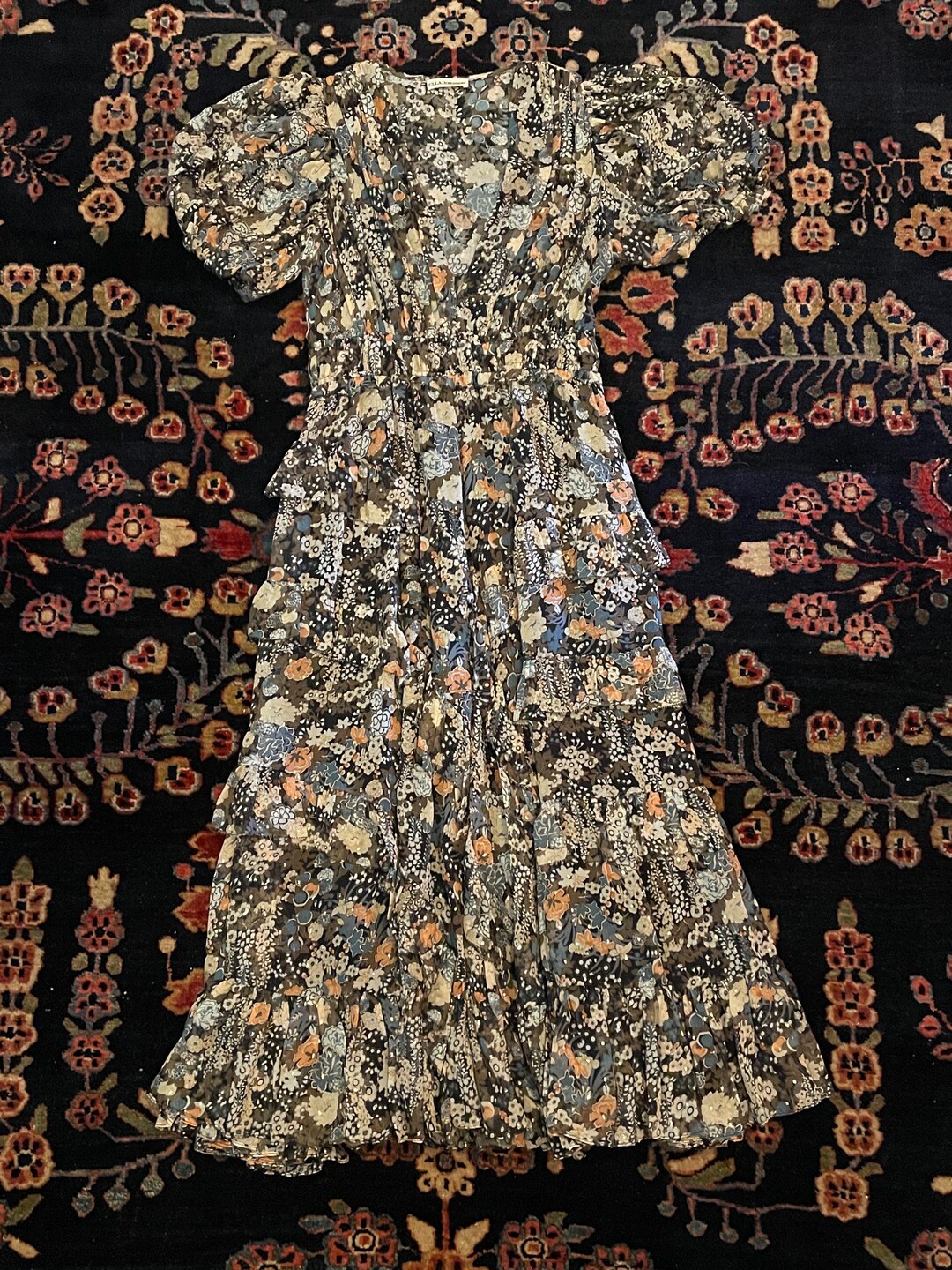 Ulla Johnson Aliya Dress Night Garden - Etsy