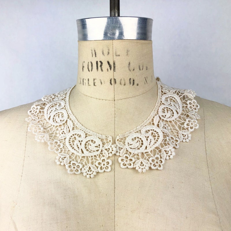Antique Lace Collar - Etsy