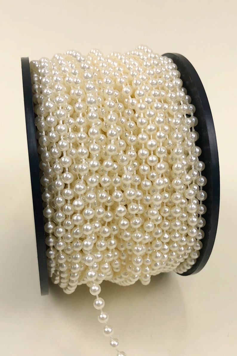 4mm Bead Rolls 40 Yard Roll Comes in Clear - Etsy