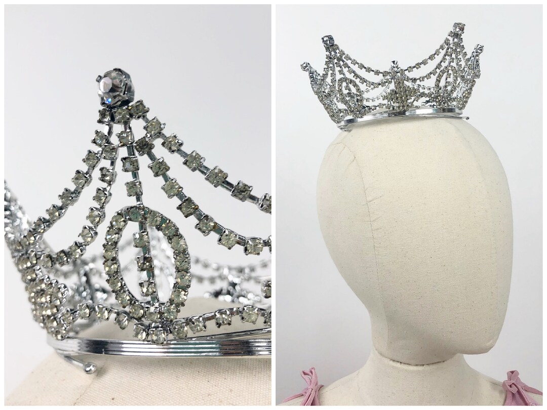 Vintage Princess Bride Tiara, Bridal Wedding Tiara, Vintage Crown ...