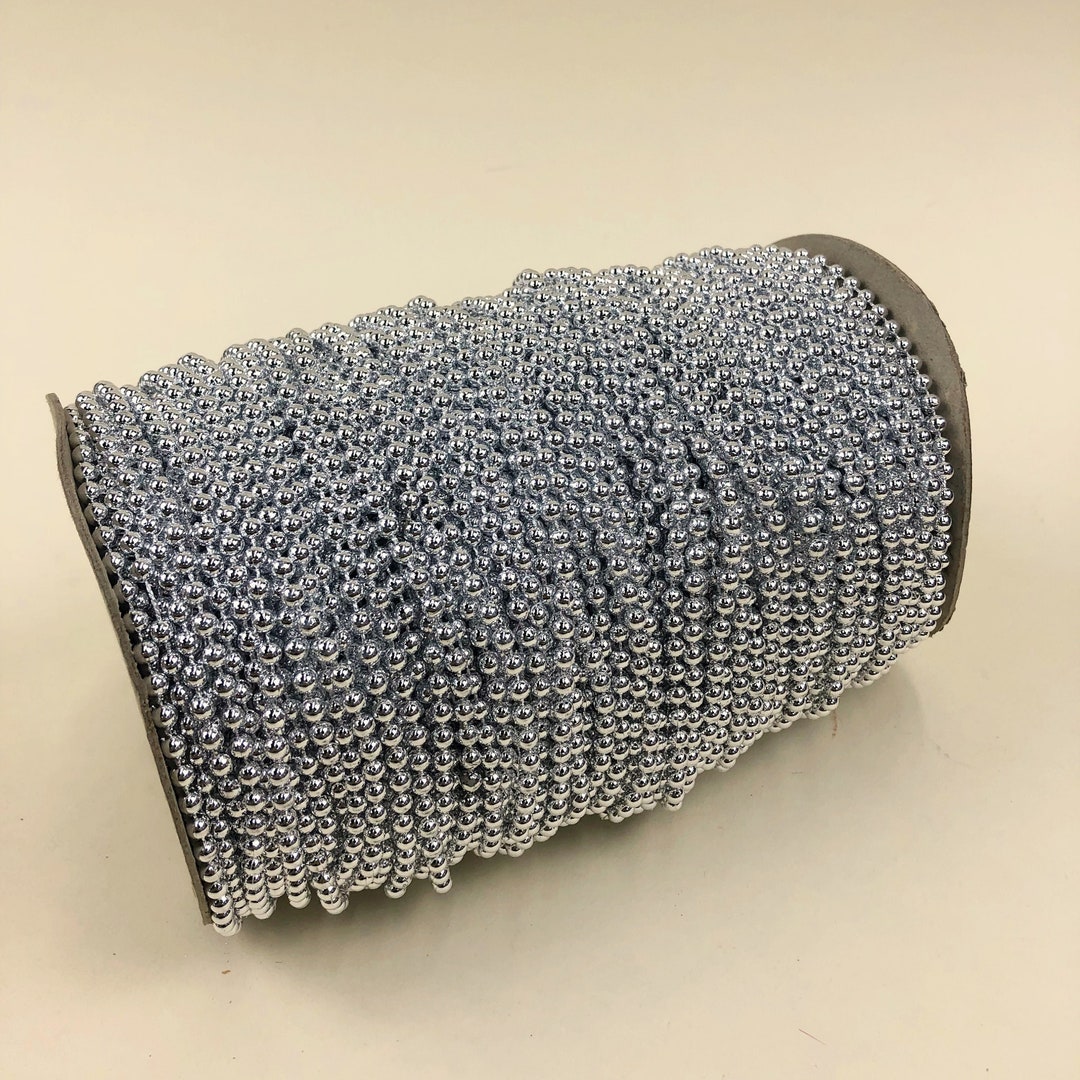 4mm Bead Rolls, 100 Meter Roll, Comes in Silver, Vintage 90s Deadstock ...