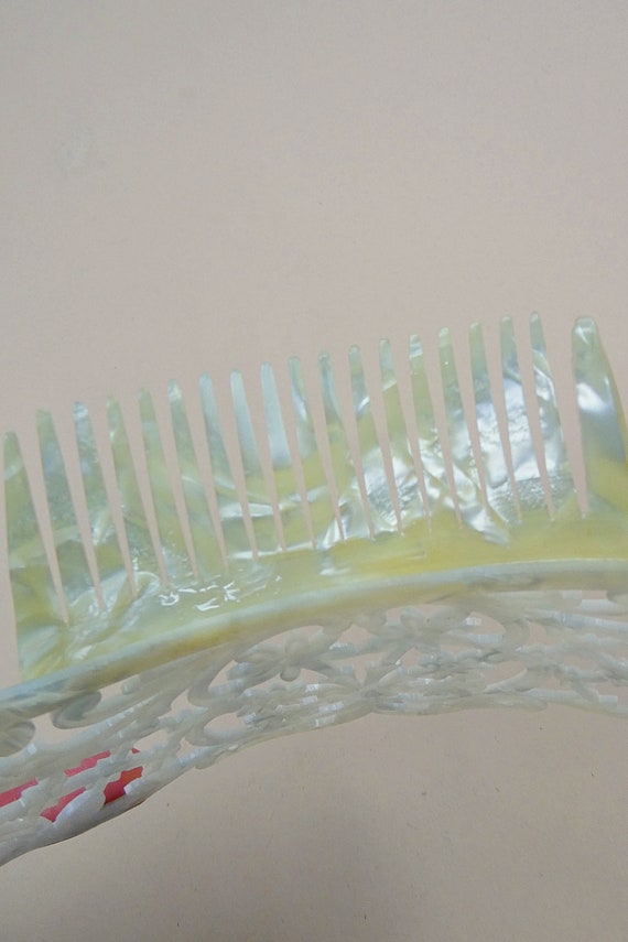 Alexandra Mantilla Comb, Vintage 1960's Deadstock Hai… - Gem