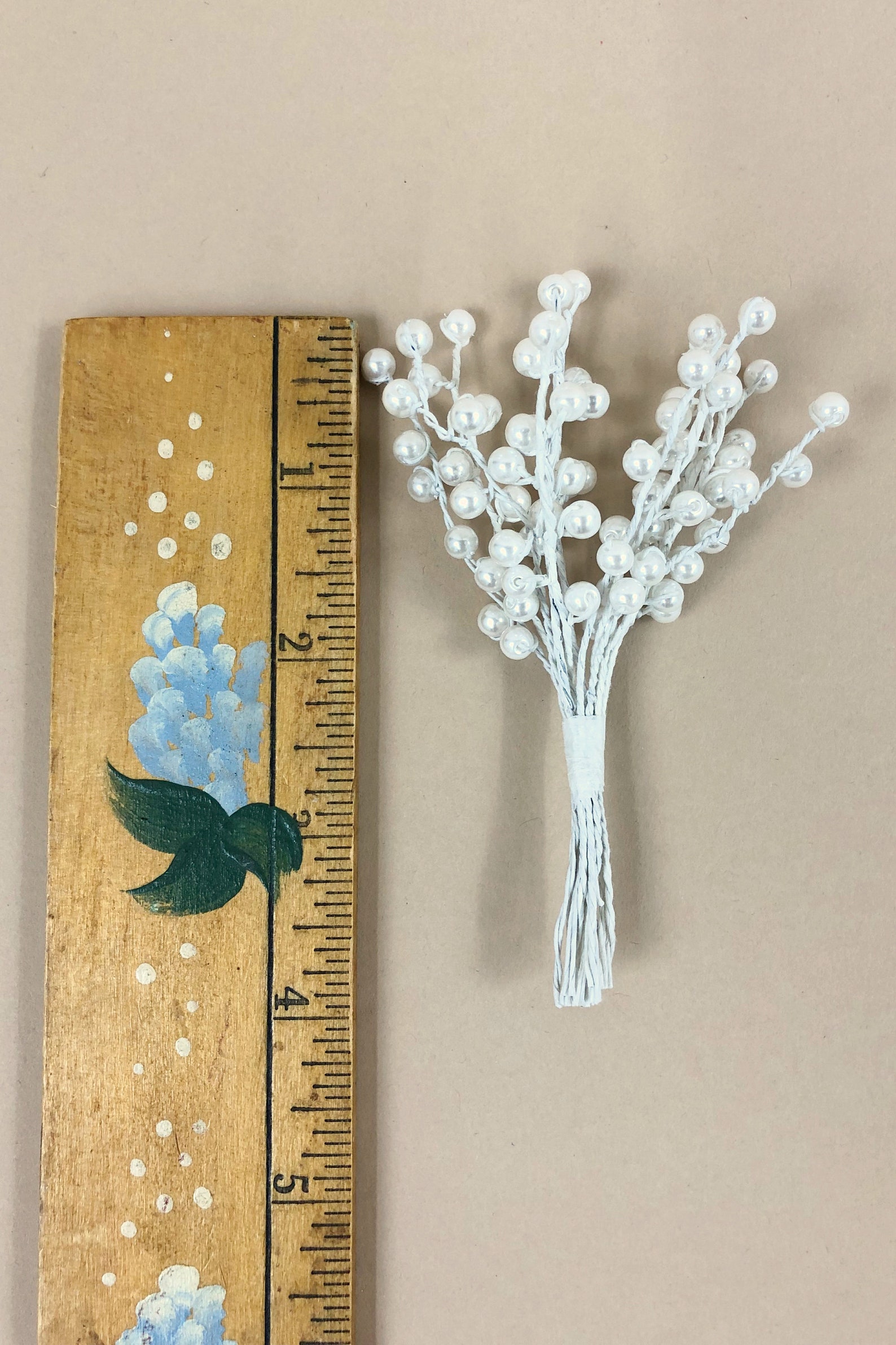 Vintage Pearl Twisted Beaded Sprays White Faux Pearl Sprays - Etsy