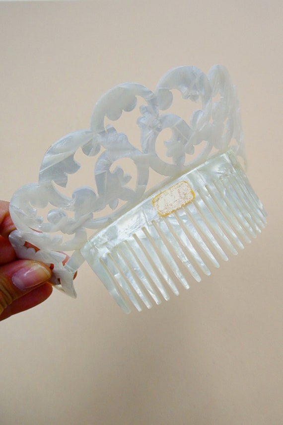 Antonia Mantilla Comb, Vintage 1960's Deadstock Hair … - Gem