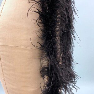 1 Ply Black Ostrich Feather Boa, Prop Boas, Costume Boas, Soft Boas ...