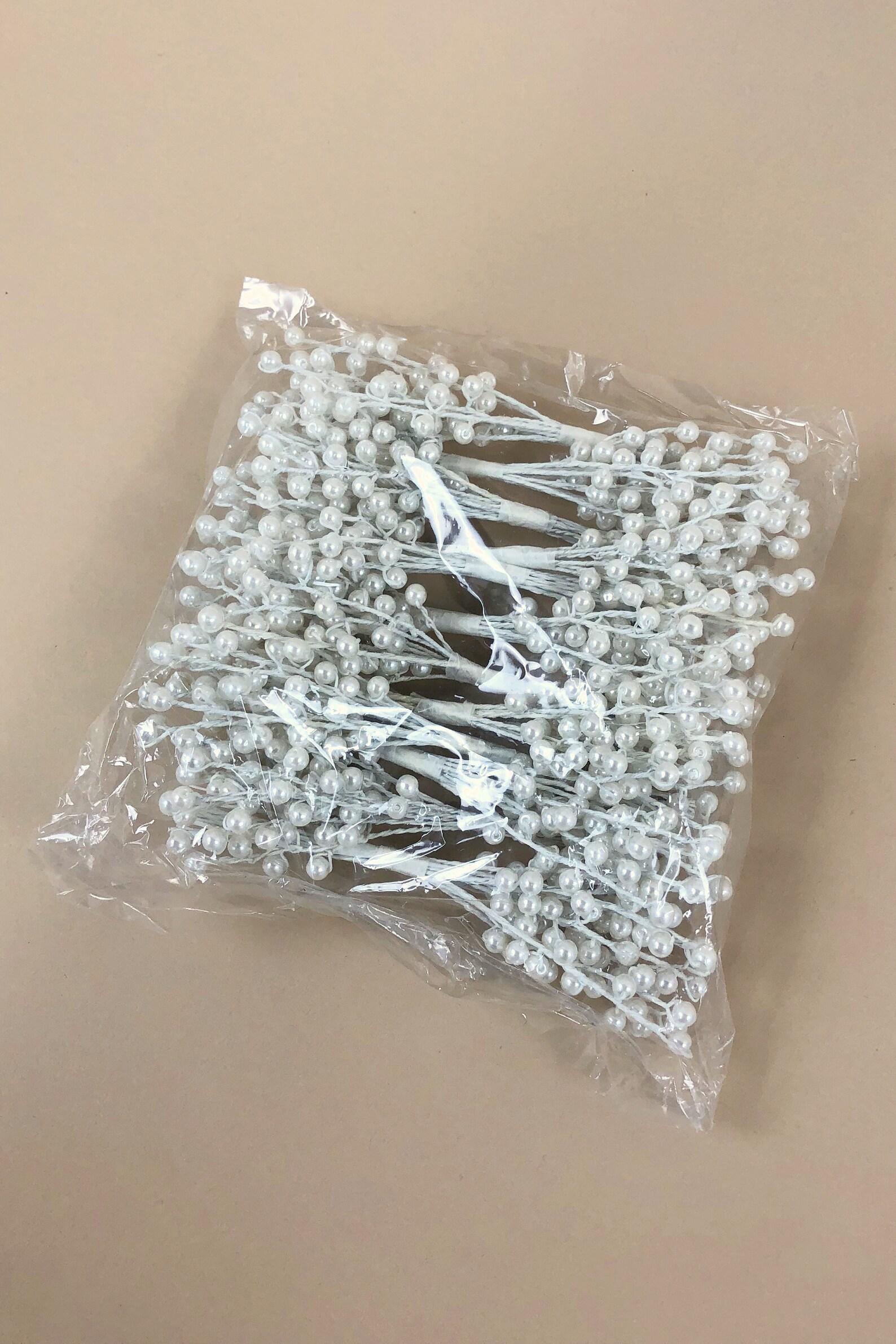 Vintage Pearl Twisted Beaded Sprays White Faux Pearl Sprays - Etsy