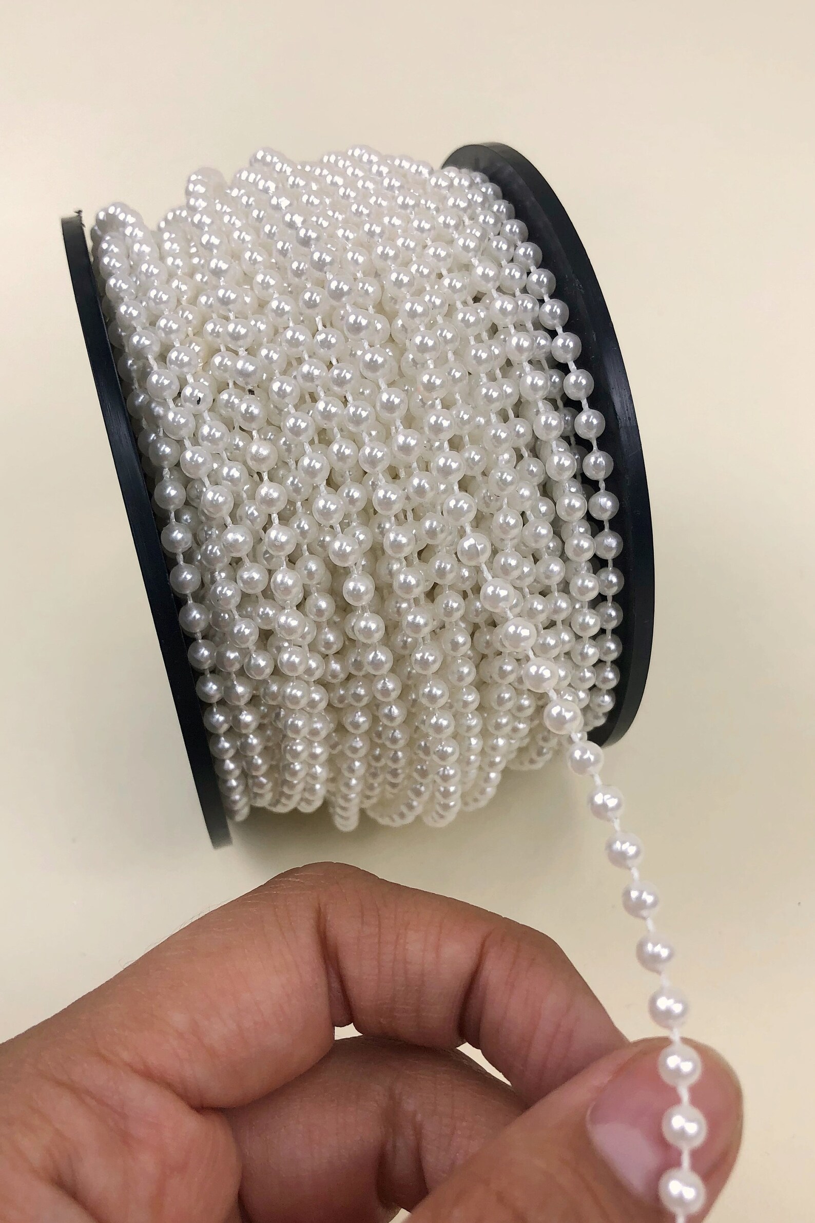 4mm Bead Rolls 40 Yard Roll Comes in Clear - Etsy