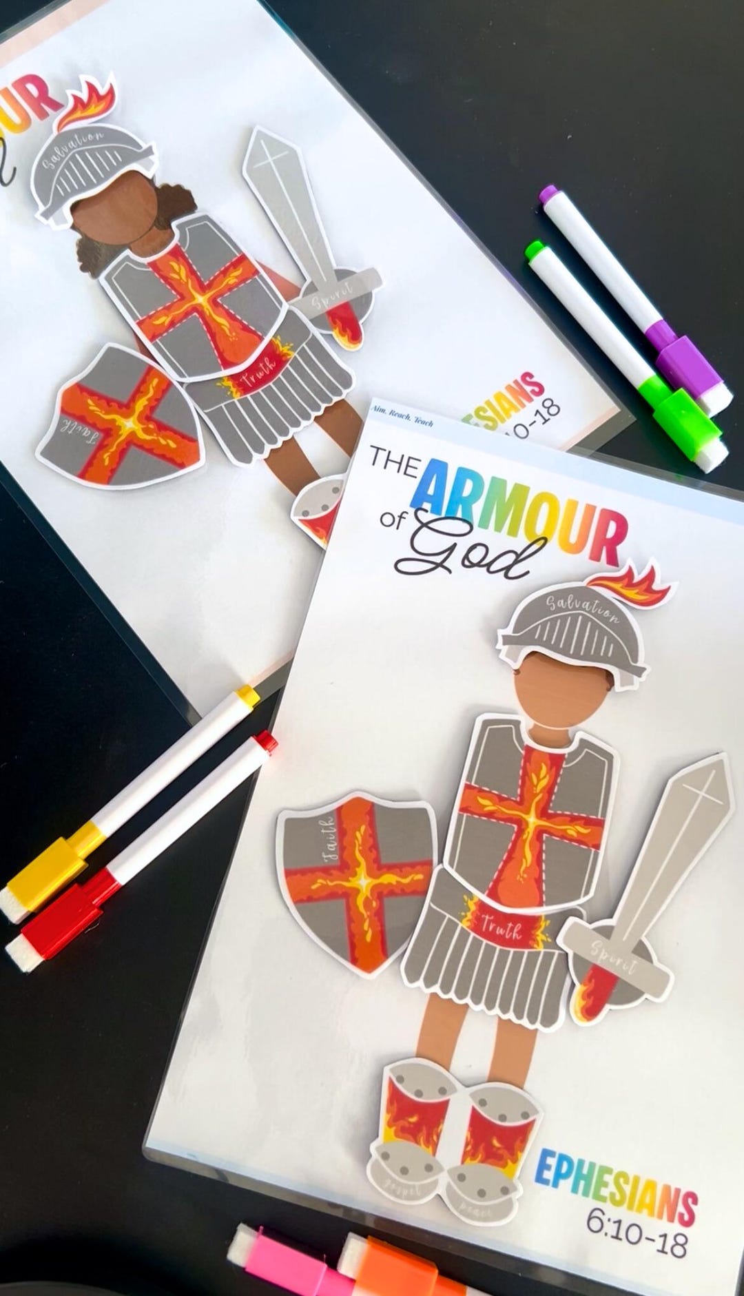 Armour of God Printable Activity Bundle - Etsy