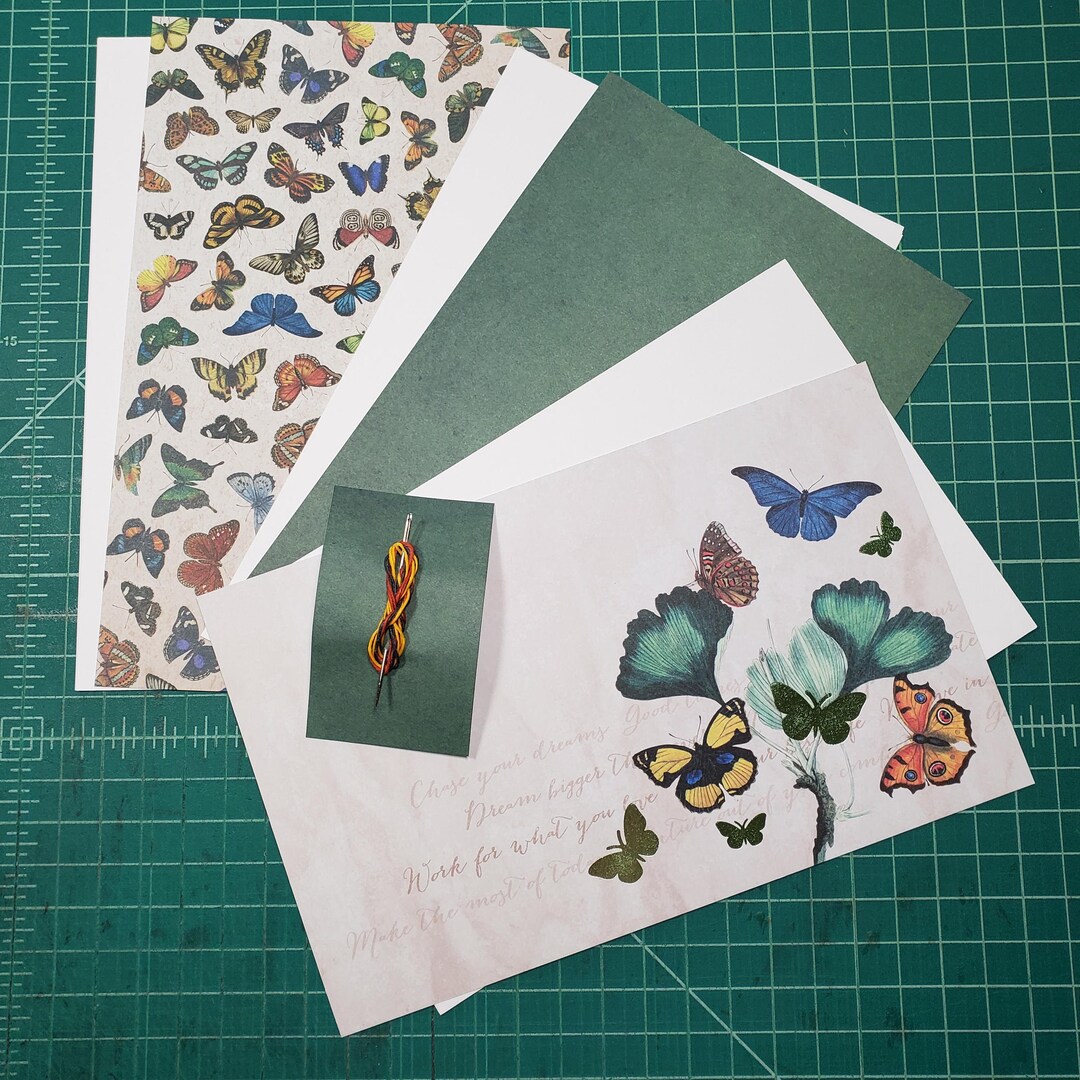 Bookbinding Kit - Make Your Own Notebooks - Materials for Three ...