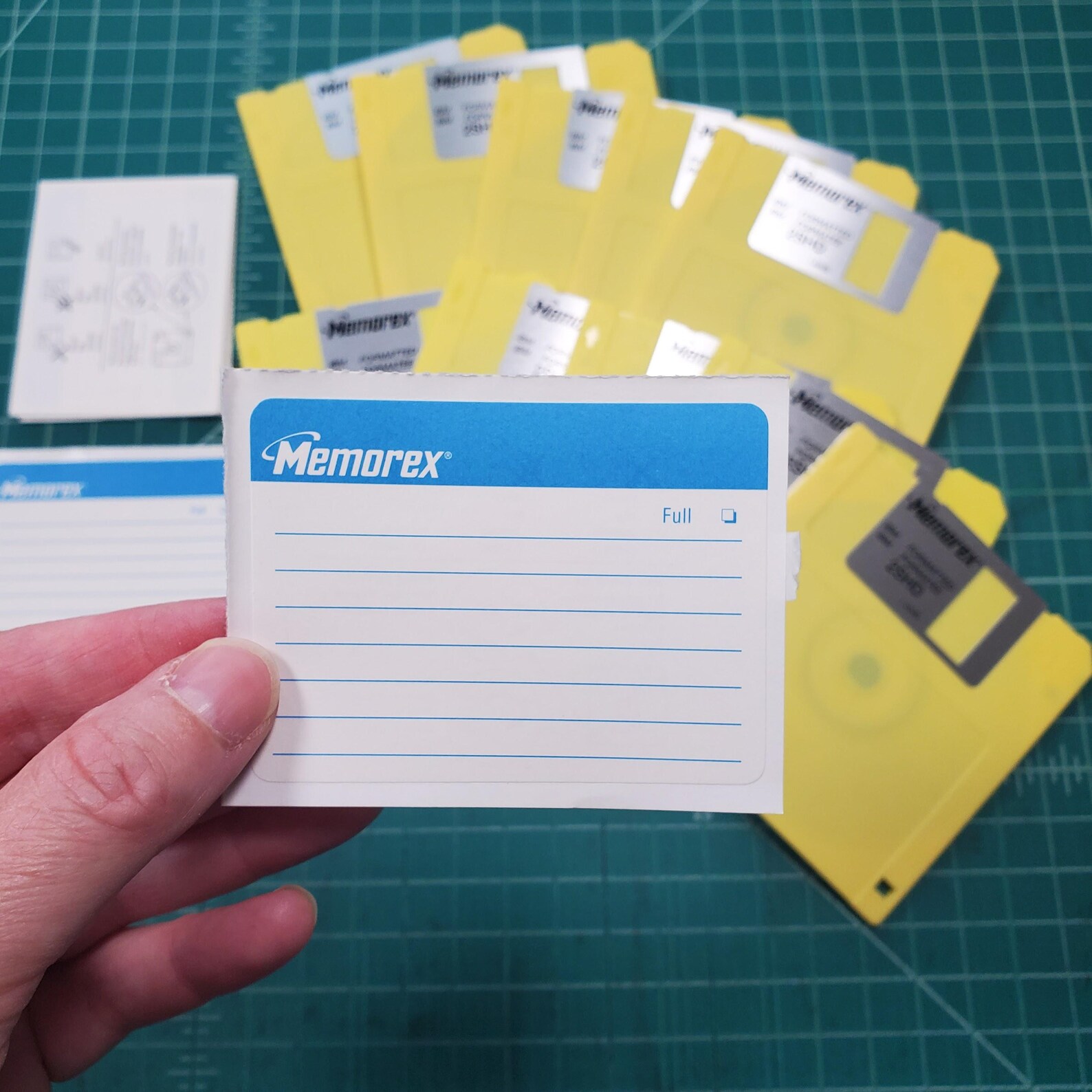 Vintage Floppy Disks - Diskettes - Set of 10 Vintage Floppy Disks - Etsy