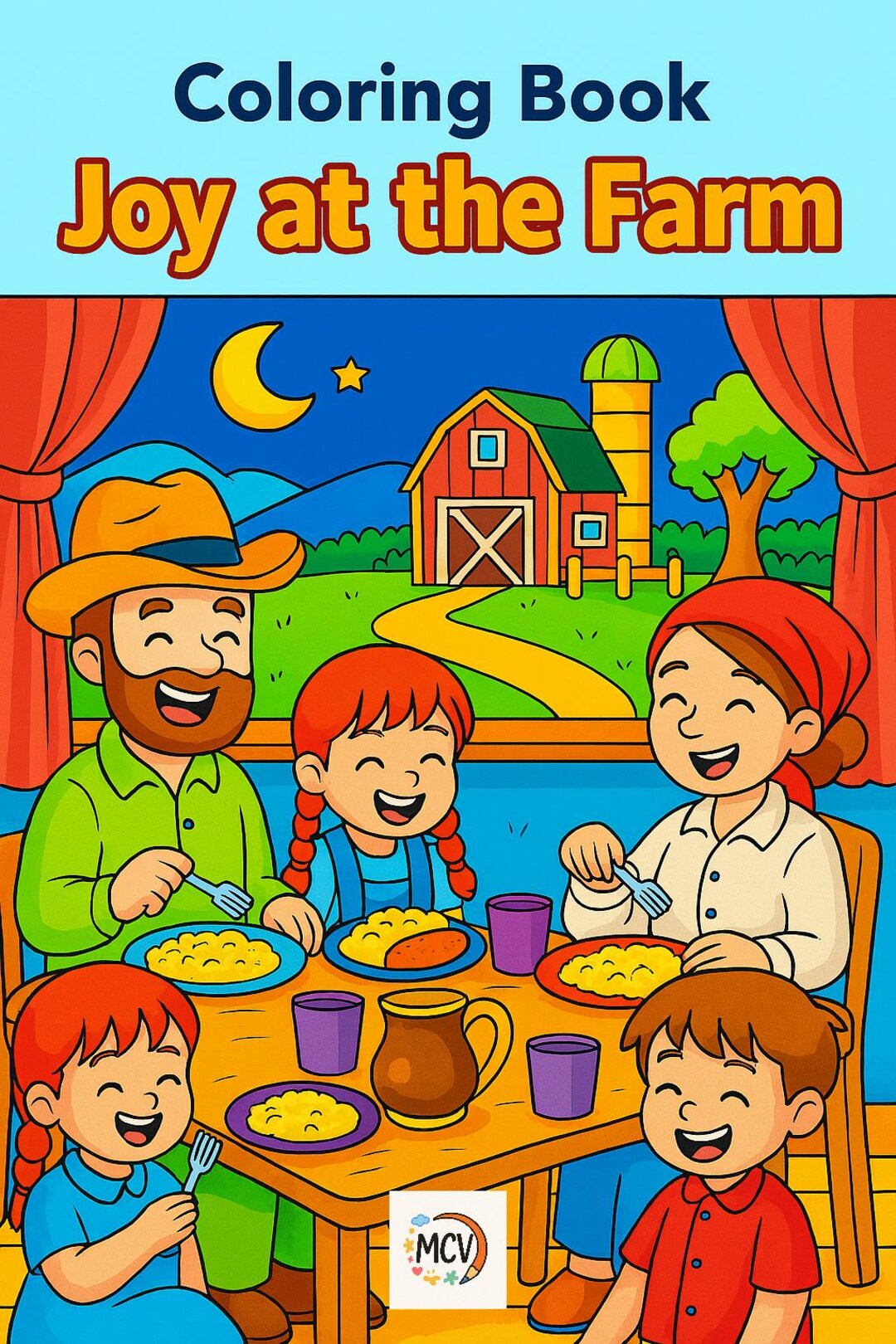 Coloring Book Joy at the Farm | 15 Unique Farm-themed Coloring Pages ...