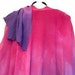 Stunning Silk Chiffon Wrap Cape Ruana Caftan Hand Dyed Maya - Etsy