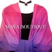 Stunning Silk Chiffon Wrap Cape Ruana Caftan Hand Dyed Maya Matazaro - Etsy