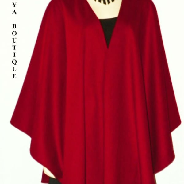 Scarlet Wool Cape - Etsy