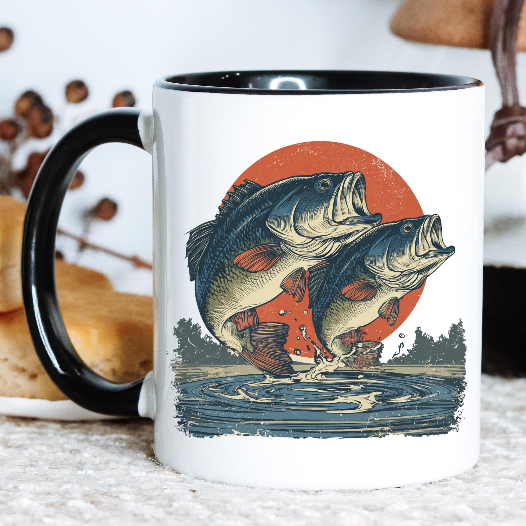 Vintage Bass Fish PNG 90s Graphic Style Fishing Sublimation Grunge ...