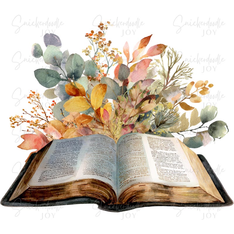 Fall Christian Clipart - Etsy