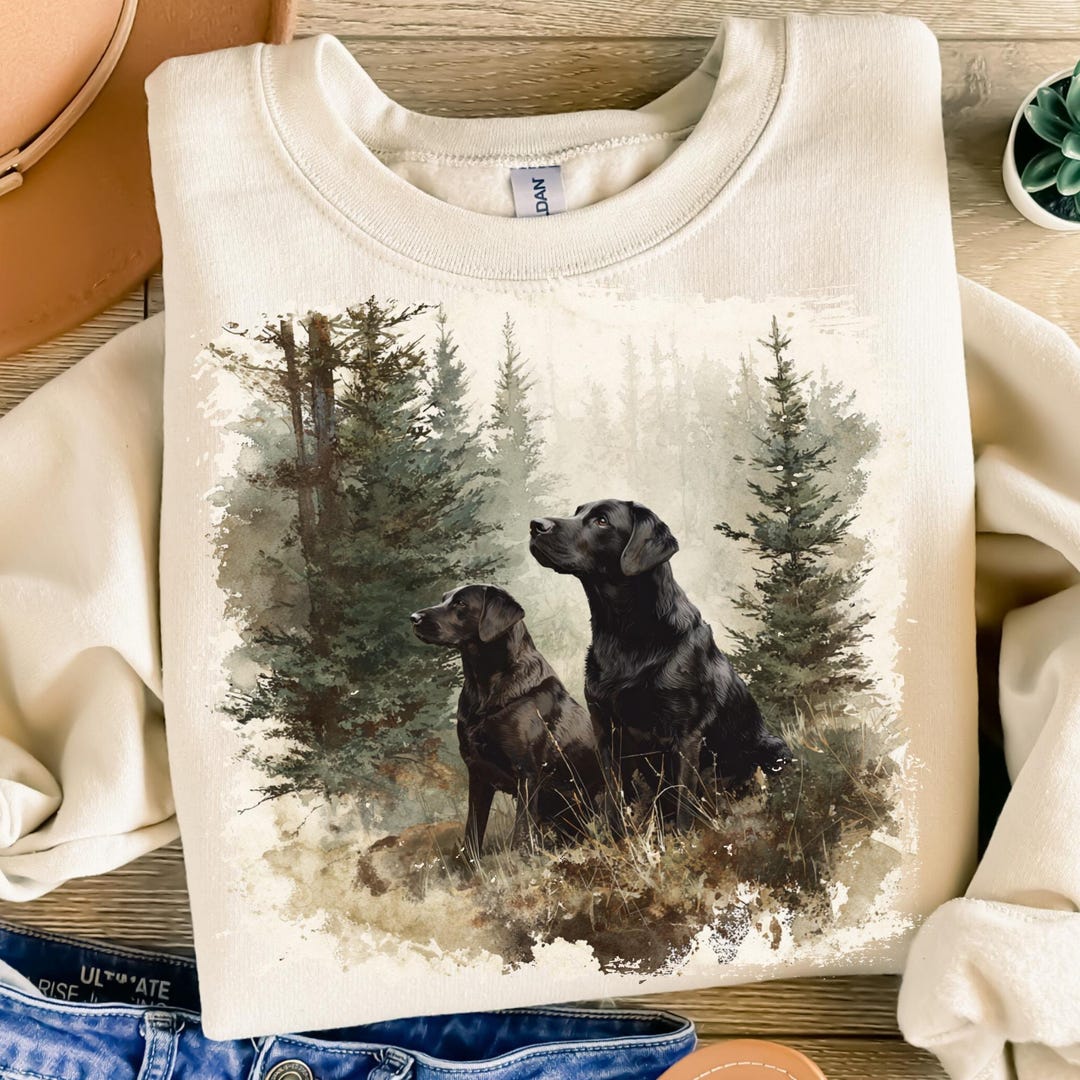 Vintage Black Labs PNG 90s Graphic Style Labrador Retriever Sublimation ...