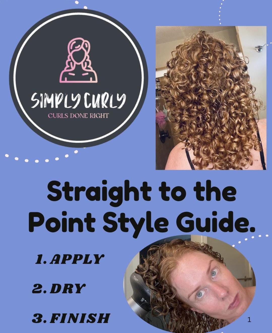 Curly Hair Style Guide I Curly Hair Video I Curly Hair How to Guide I ...