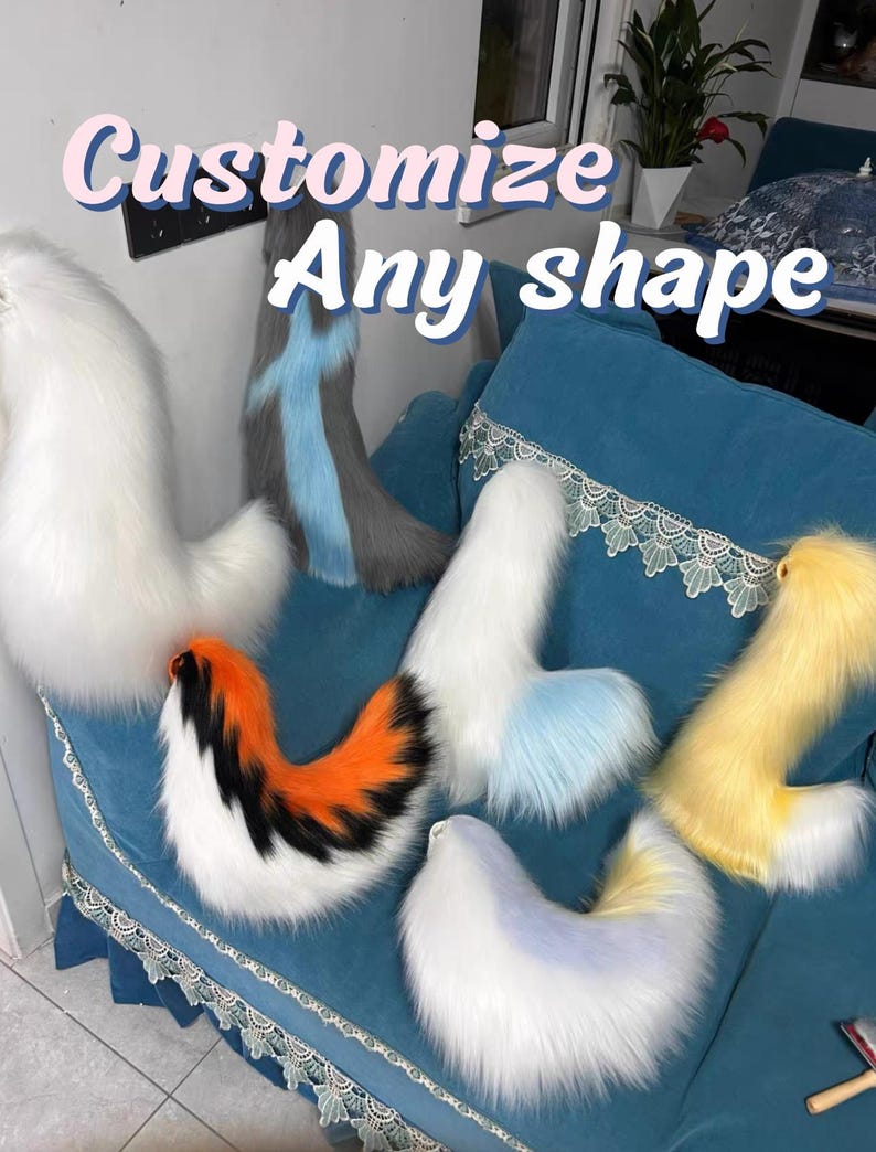 Custom Fursuit Tail - Fursuit Remote Electric Tail - Fursuit ...
