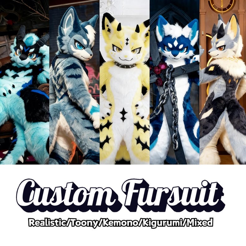 Down Payment, Custom Fursuit, Full Fursuit, Commissioned Fursuit Head ...