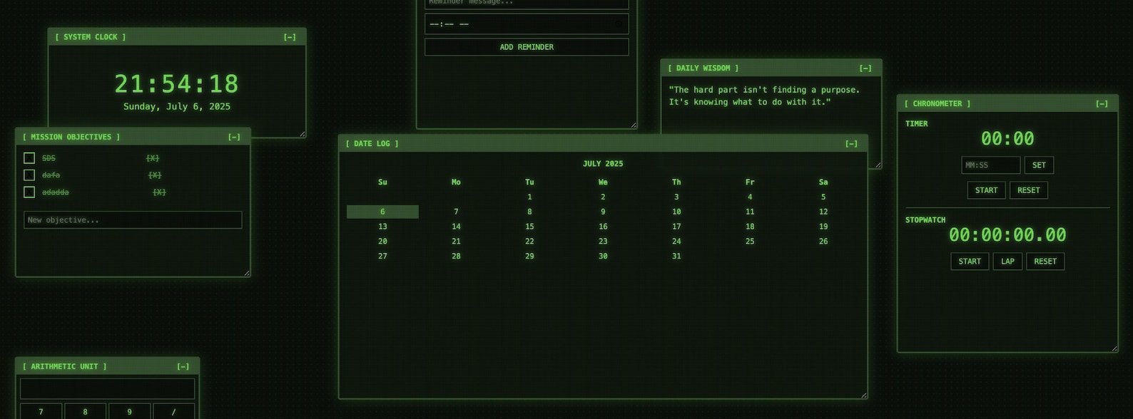 Retro Terminal Desktop - Etsy