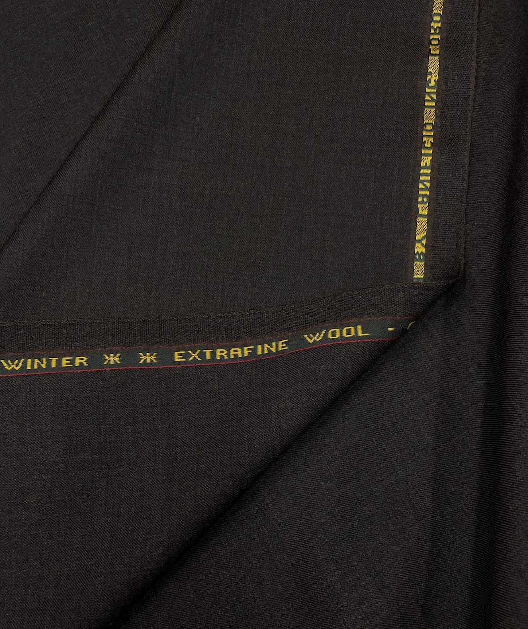 Loro Piana Super 130s Wool Suiting Fabric, Grey Brown Winter Cloth ...