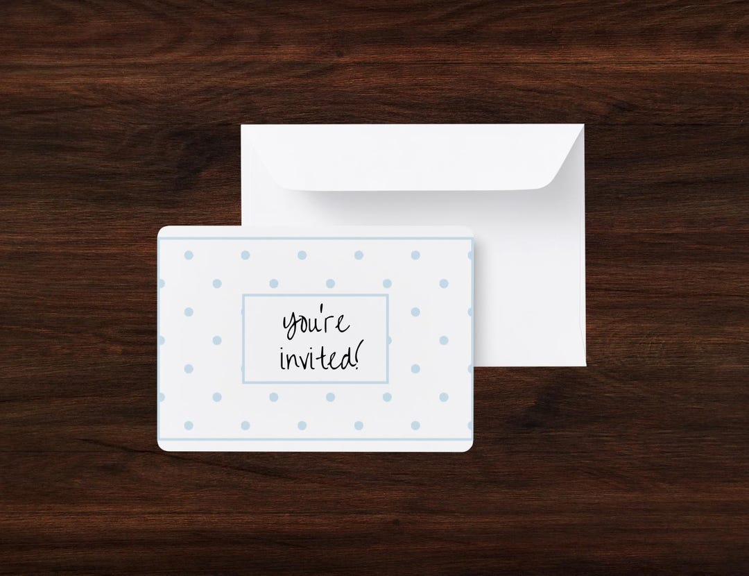 Blank Fillable Cards | Printable Files | Invitations, Showers ...
