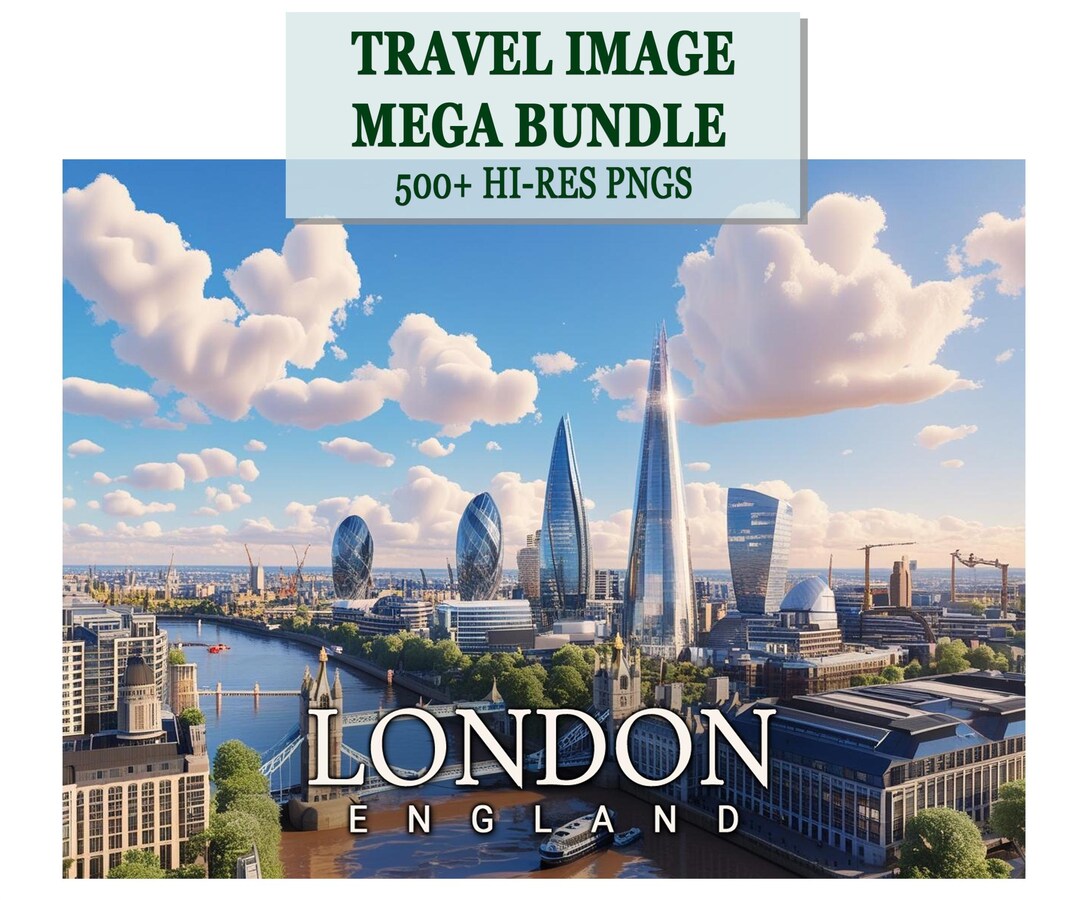 World Landmarks PNG Bundle | 500 Travel Designs for Sublimation ...