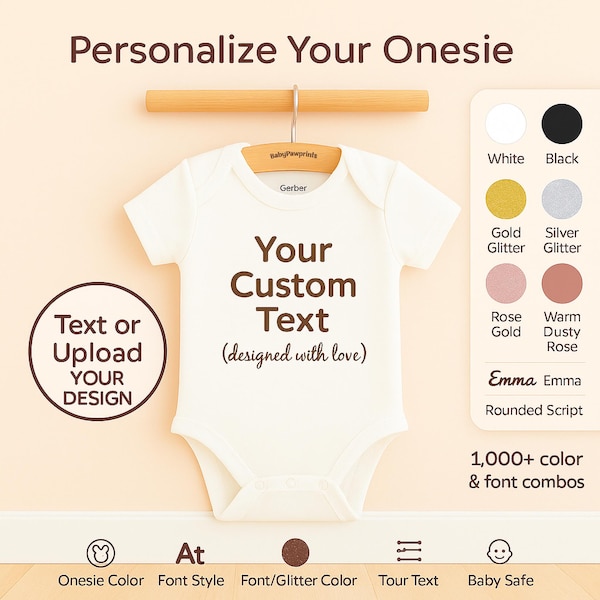 Custom Onesies - Etsy