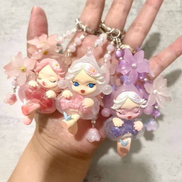 Skullpanda Keychain - Etsy