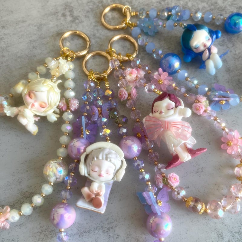 Skullpandas Keychains - Etsy