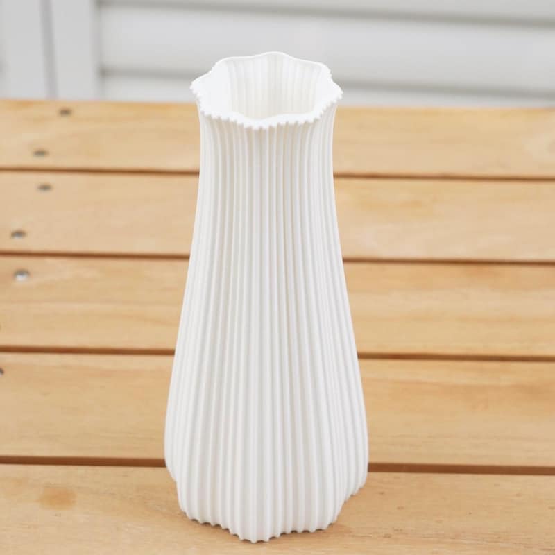 Fluted Vase - Etsy