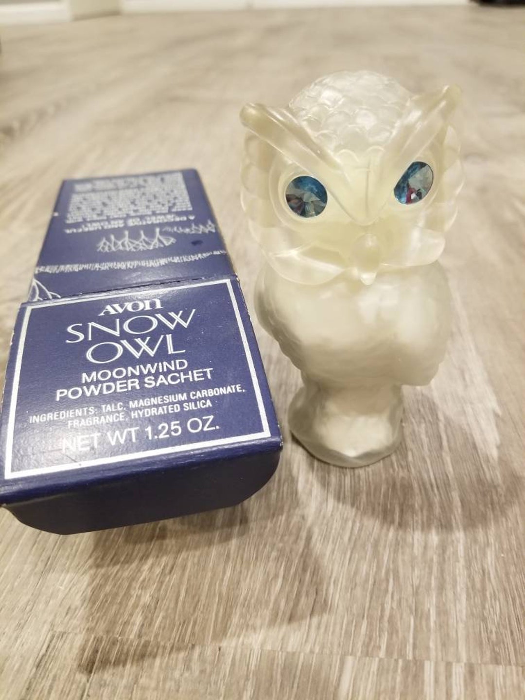 Vintage Avon/moonwind Powder/ Sachet Owl - Etsy Australia