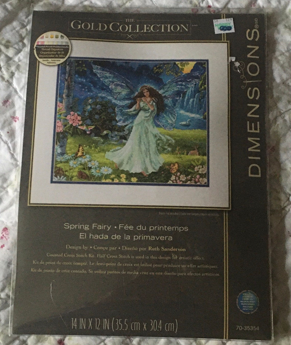 Dimensions Gold Collection "spring Fairy“ Counted Cross Stitch Kit ...