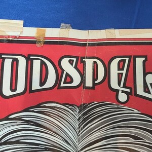 Vintage Original Godspell Poster 1971-1973 Musical Wilbur Theater ...