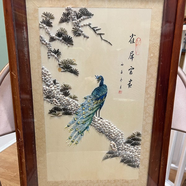 Shell Art Shadow Box - Etsy