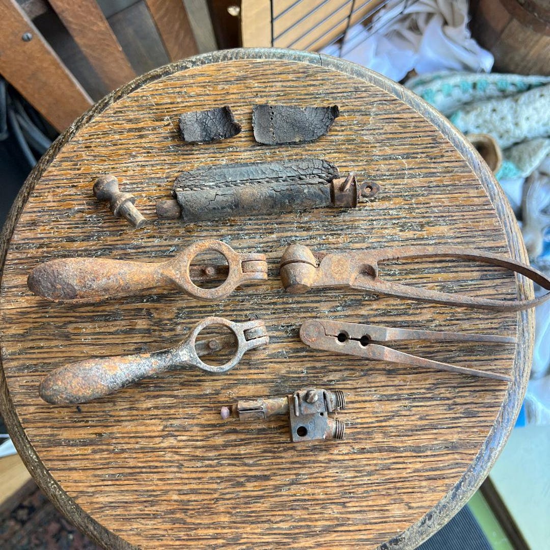Antique Civil War Era Gunsmithing & Reloading Tools Lot ~ Molds ...