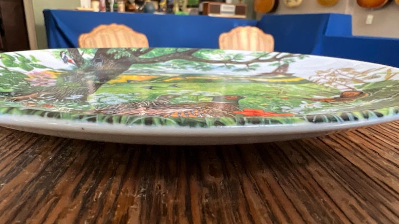 Vintage Wedgwood Collector Plate: "meadows and Wheatfields" Country ...