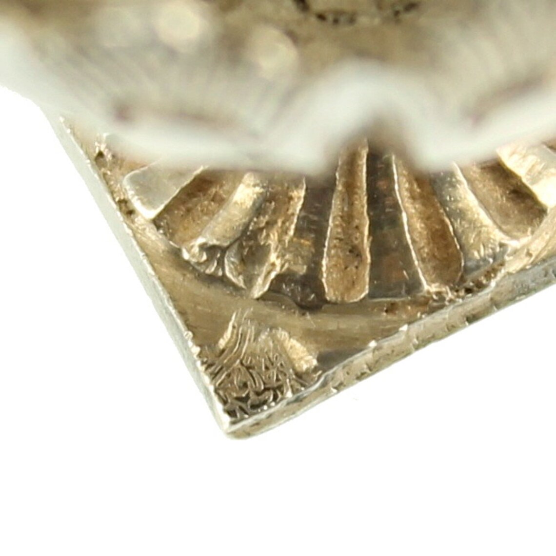 Antique Turkish Ottoman Empire Silver Zarf Tughra Mark English - Etsy