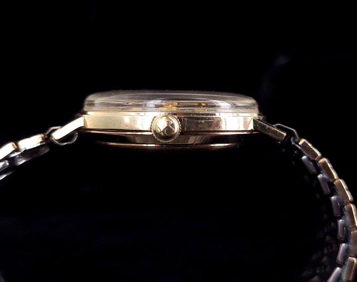 Vintage 10k Gold Hamilton Masterpiece Men's Watch 1981 - Etsy