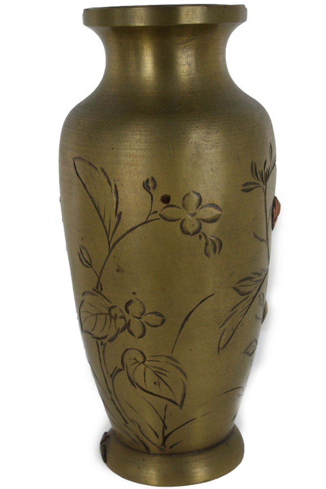 Antique Japanese Meiji Period Mixed Metals Brass & Copper | Etsy